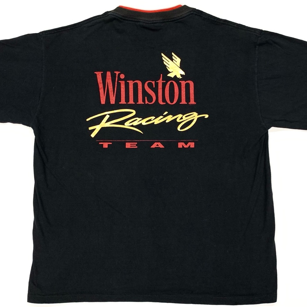 Vtg 90s Winston Racing Team Single Stitch Shirt Xl - Gem